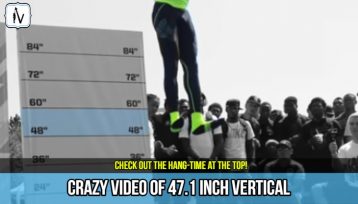 Amazing 47.1 Inch Standing Vertical Jump (Video)